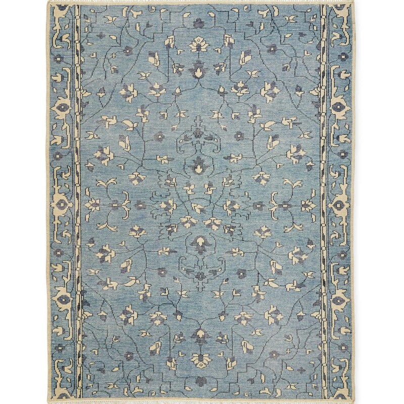 Blue Persian Rug - Etsy