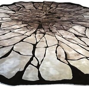Modern Rug irregular Rugtufted Rug Area Rug5x7 8x10 9x12 5x8 6x9 10x14 ...