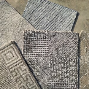 Grey Tuft Area Rug , Hand Tufted Rug, 12x15 12x14 10x14 9x12 9x11 8x10 ...