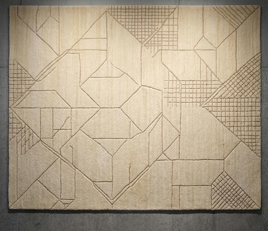 Brown Hand Tufted Texture Area Wool Rug 5x7, 6x9, 8x10, 10x14, 12x15 ...