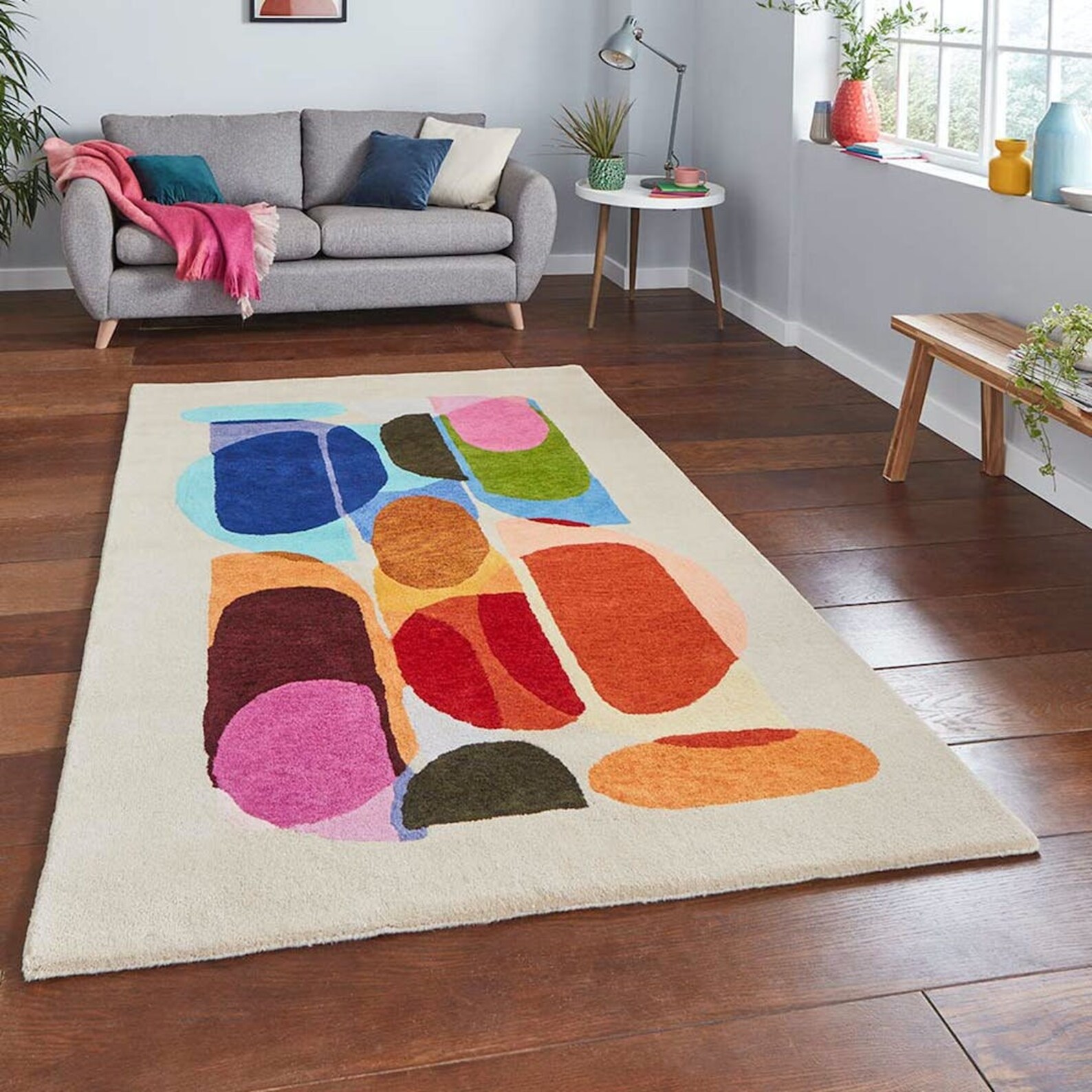 Modern Abstract Rug decor Rug get Jute Rug Free tufted Rug 5x7 area ...