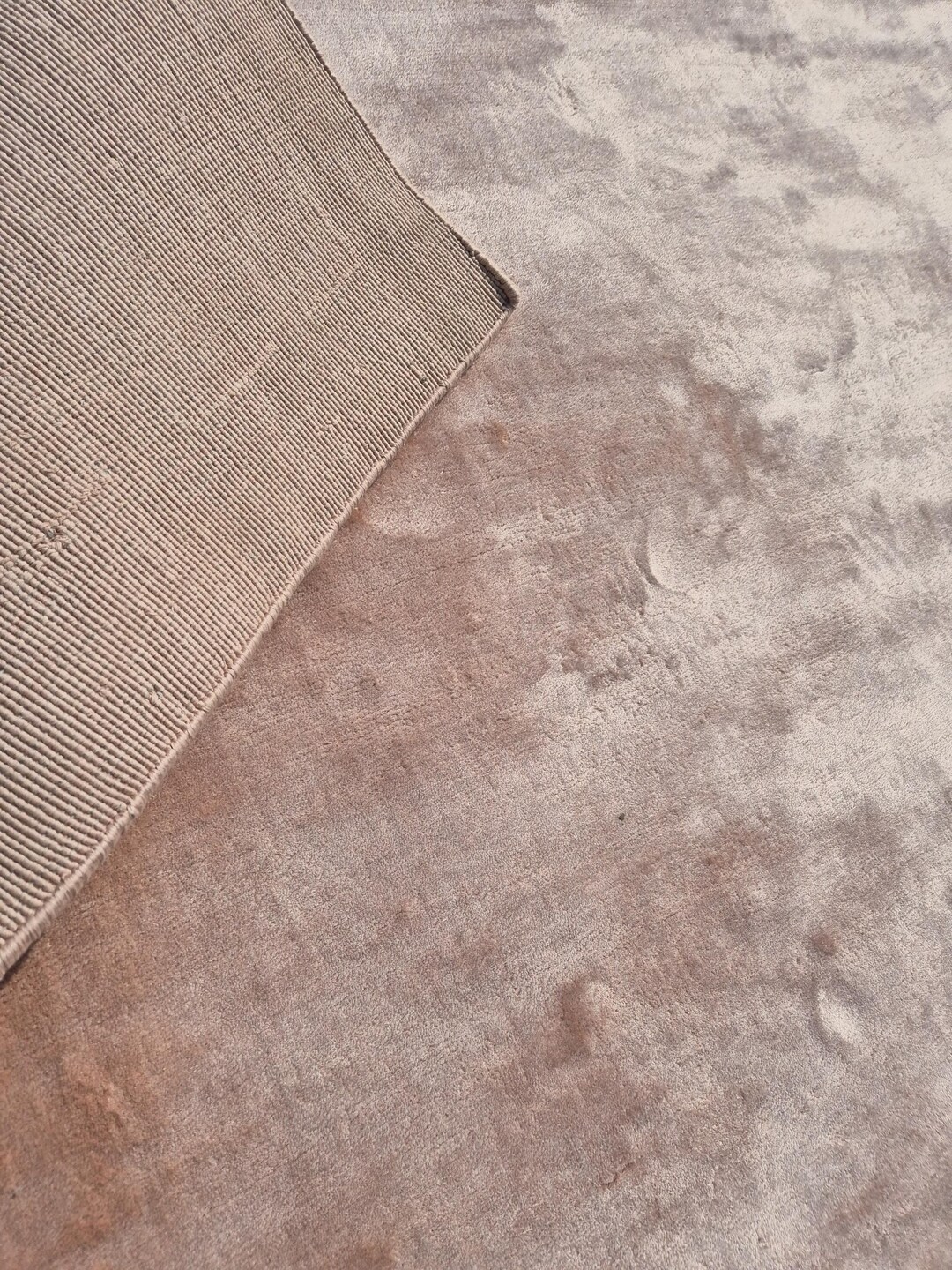 Dusty Rose Area Rug | Solid Rug |plain Rug |rug Usa| Viscose Rug| Silk ...