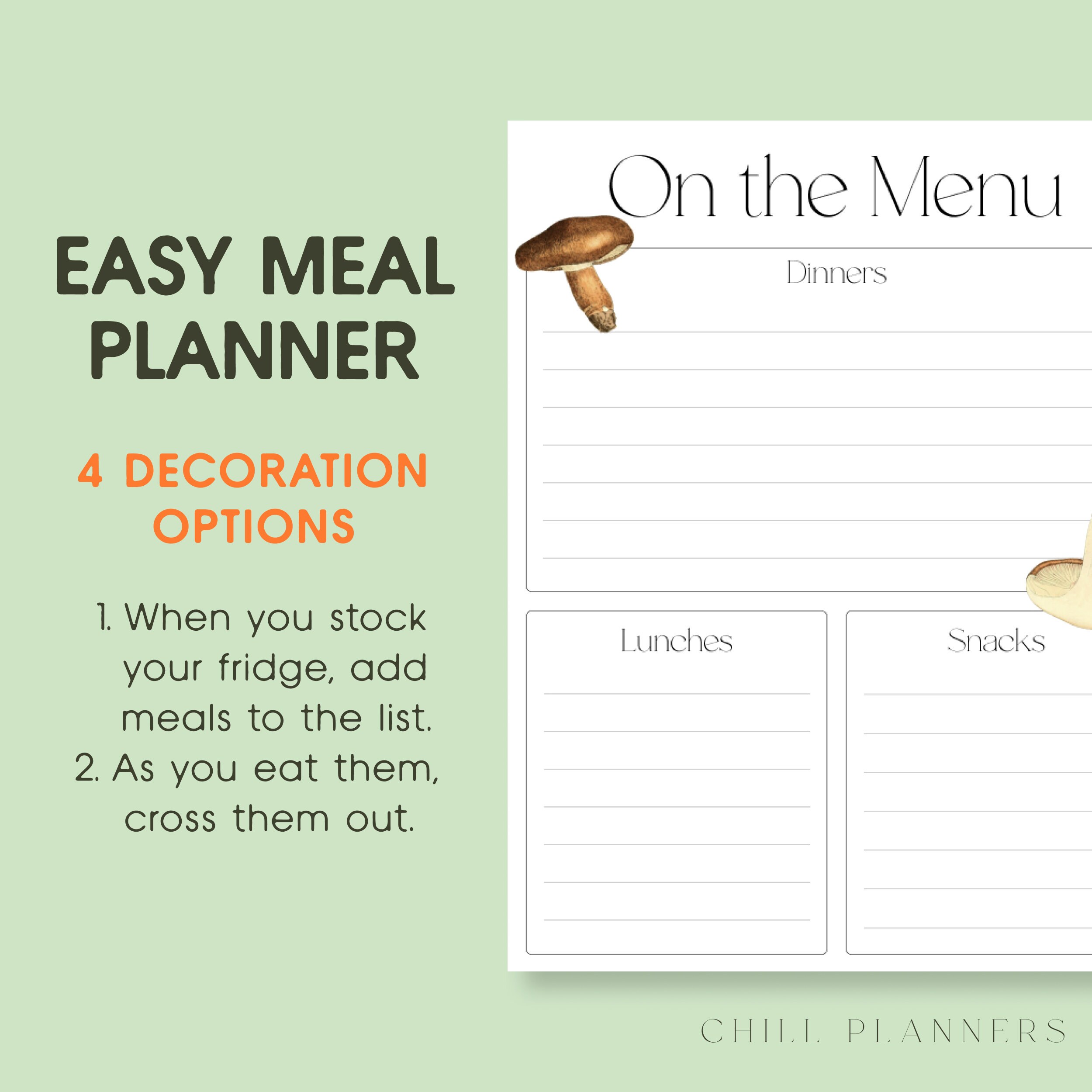 Zero Food Waste Kitchen Printables Bundle, Low-waste Living, Flexible ...