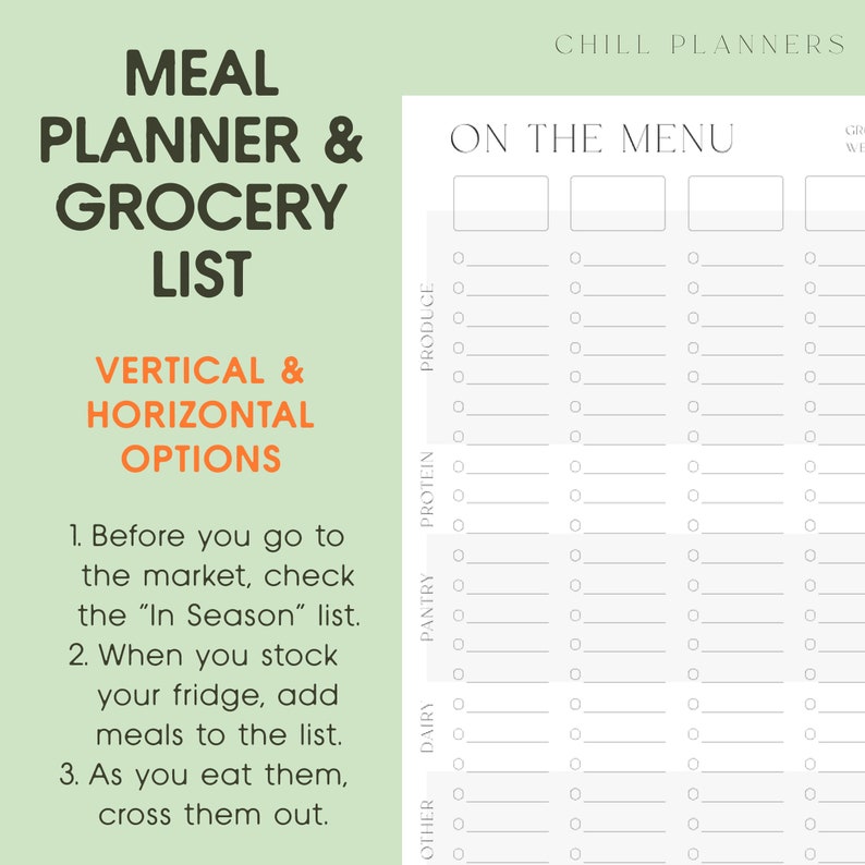 Zero Food Waste Kitchen Printables Bundle, Low-waste Living, Flexible ...