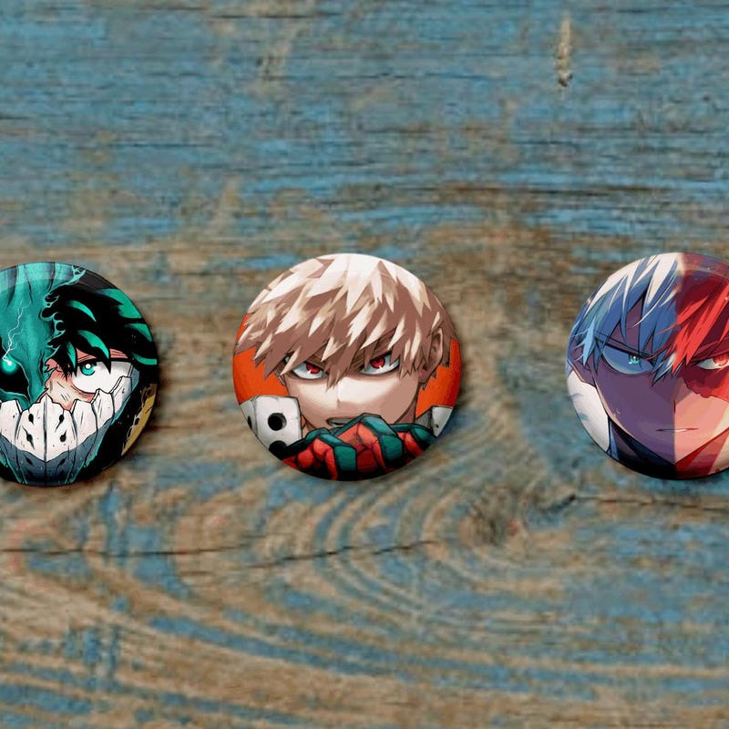 Mha Pins - Etsy