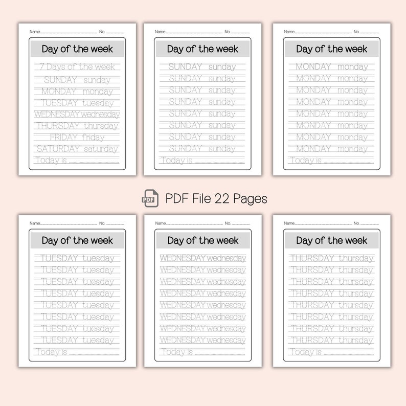 Preschool-kindergarten Handwriting, Alphabet Tracing Worksheets ...