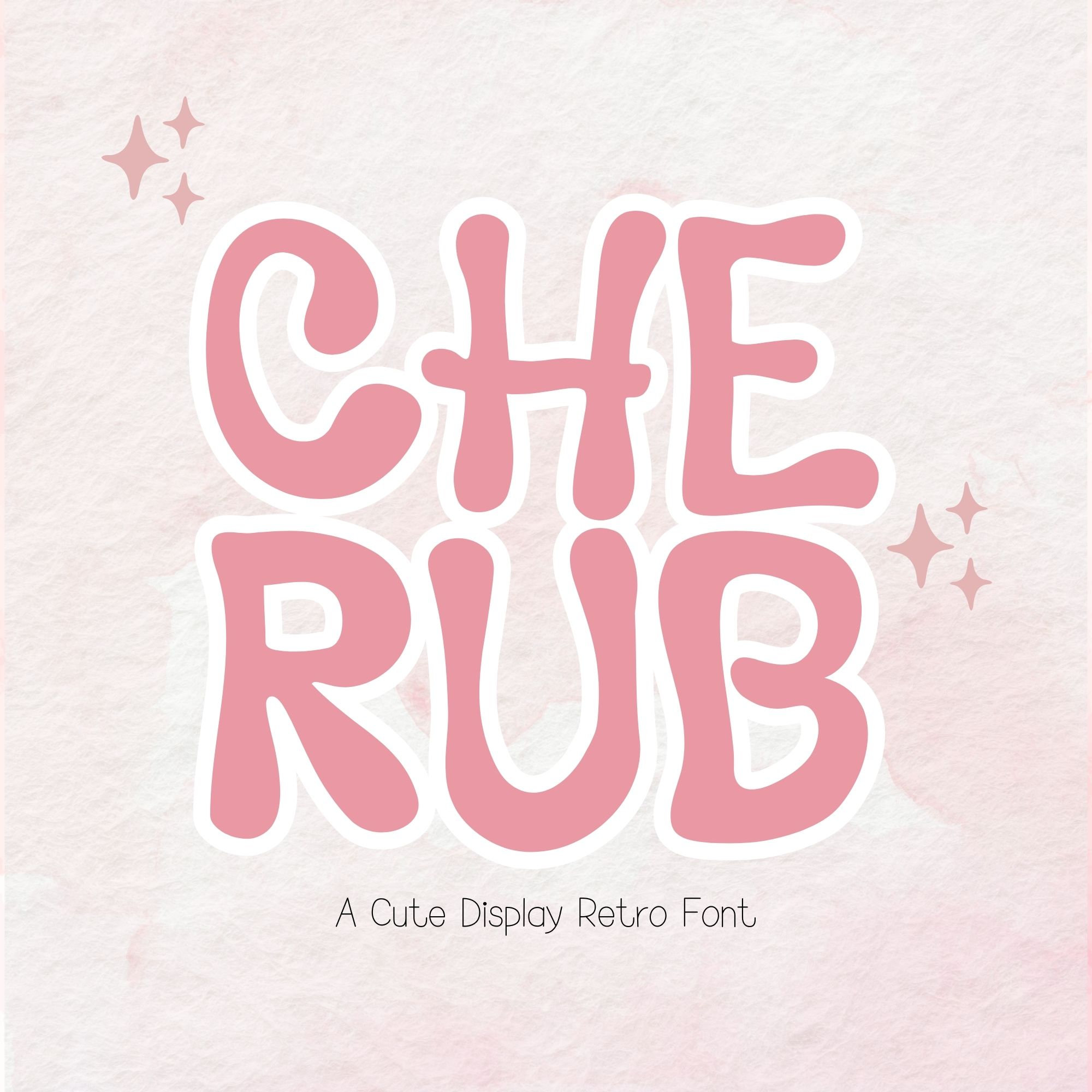 CHERUB Font Procreate Font, Groovy Font, Cricut Fonts, Fonts for ...