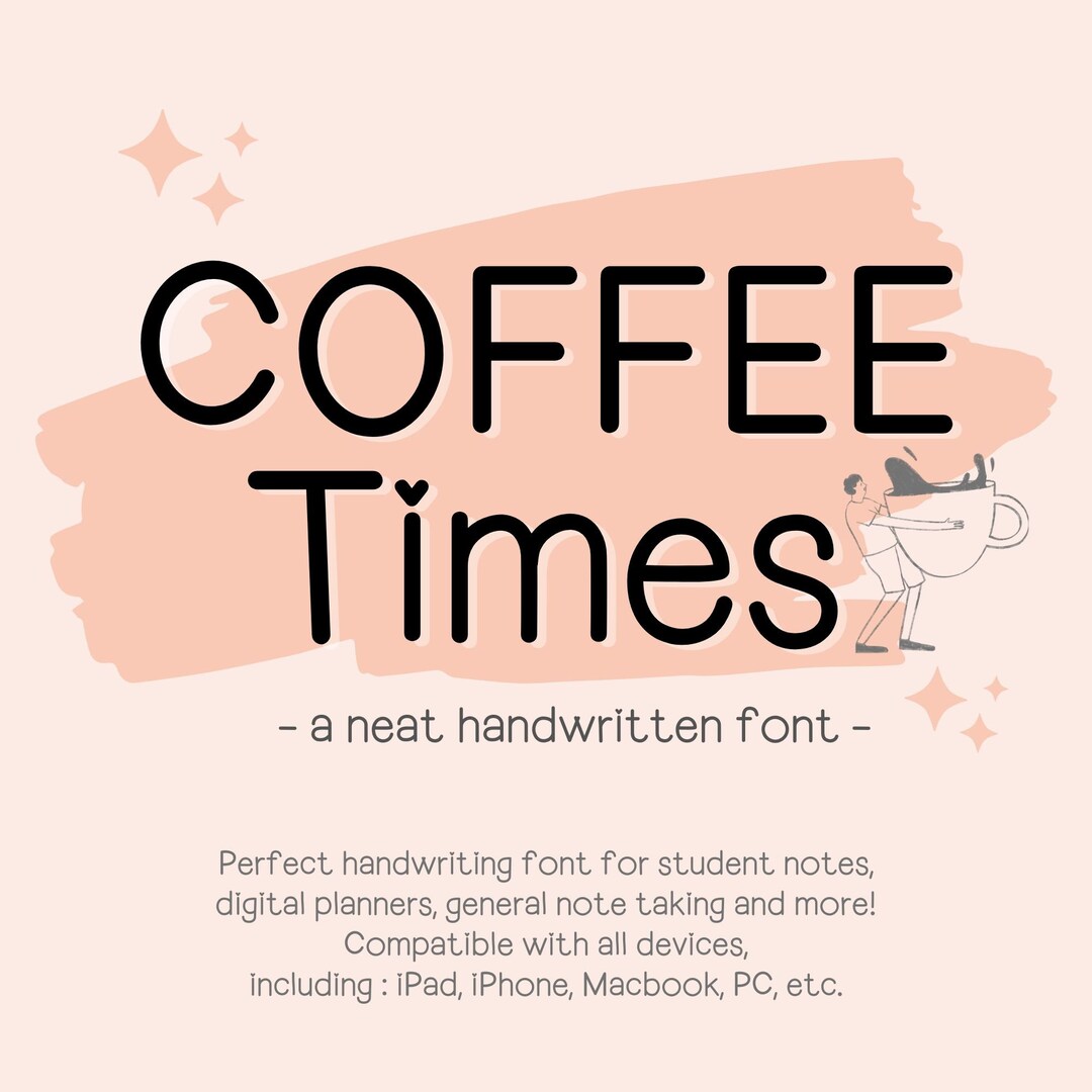 Handwritten Font for Digital Planning Note Taking | Goodnotes & iPad ...