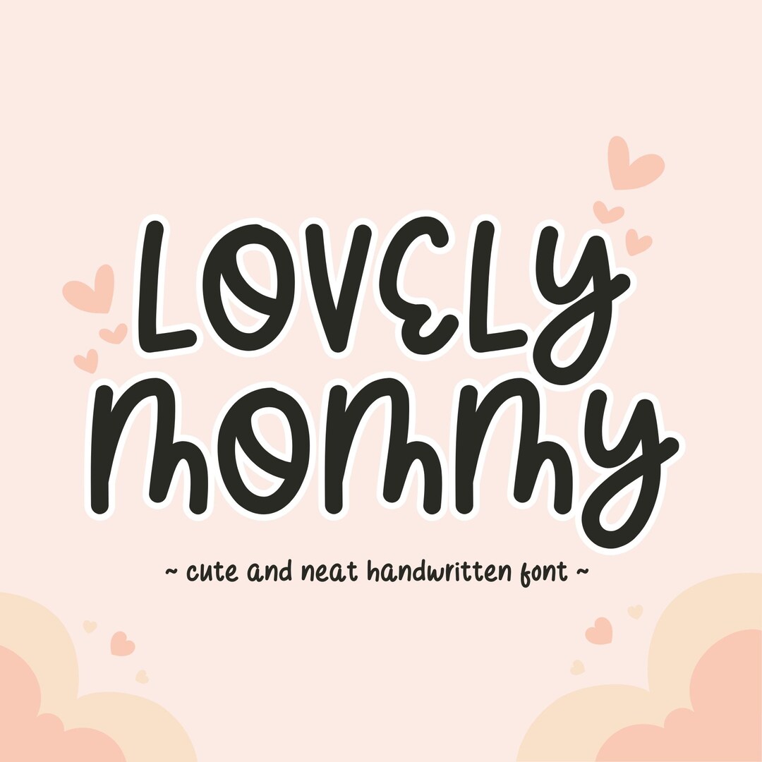 Neat Handwriting Font for Note, Neat Font Handwritten Digital Font ...