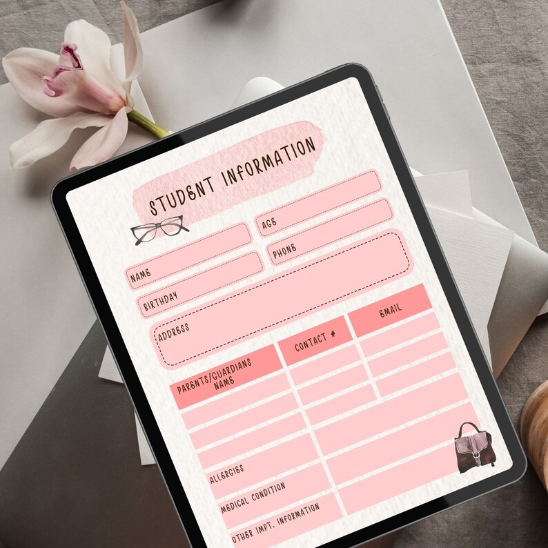 Goodnotes Handwritten Font for iPad and Digital Planner | Cute and Neat ...