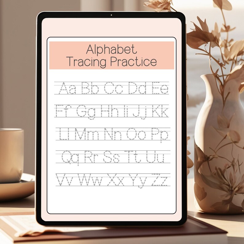 Simple Tracing Font | Dotted&dashed Teacher Font | Handwriting Practice ...