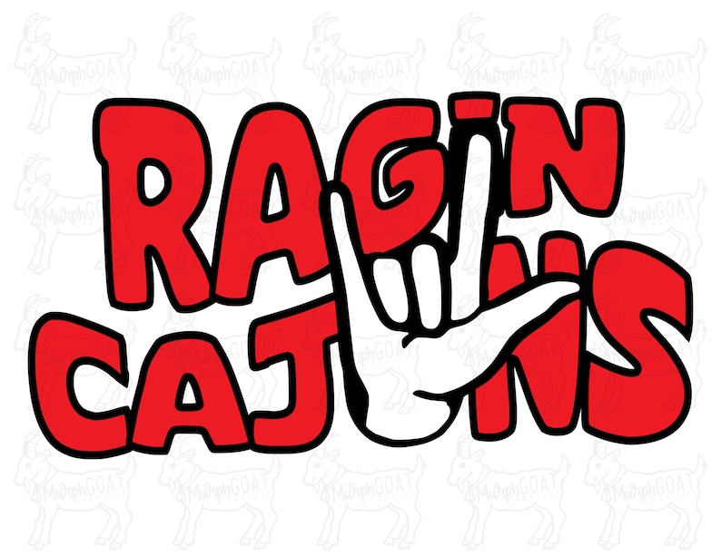 Louisiana Ragin Cajuns SVG / UL SVG - Etsy