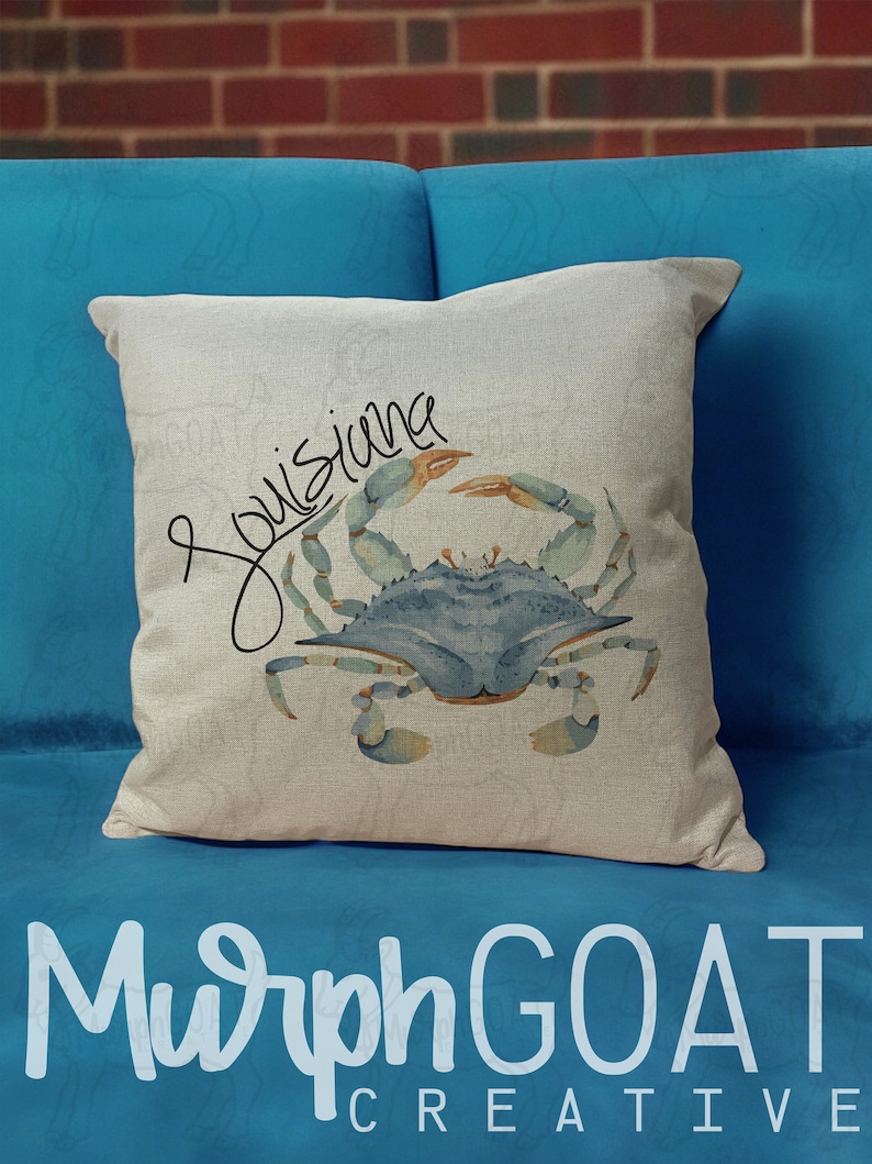 Louisiana Crab PNG - Etsy