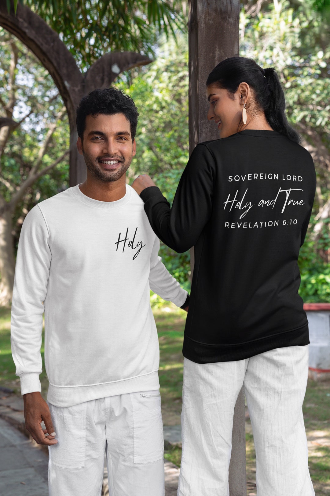 Sovereign Lord Holy and True Sweatshirt, Christian Casual Athletic ...