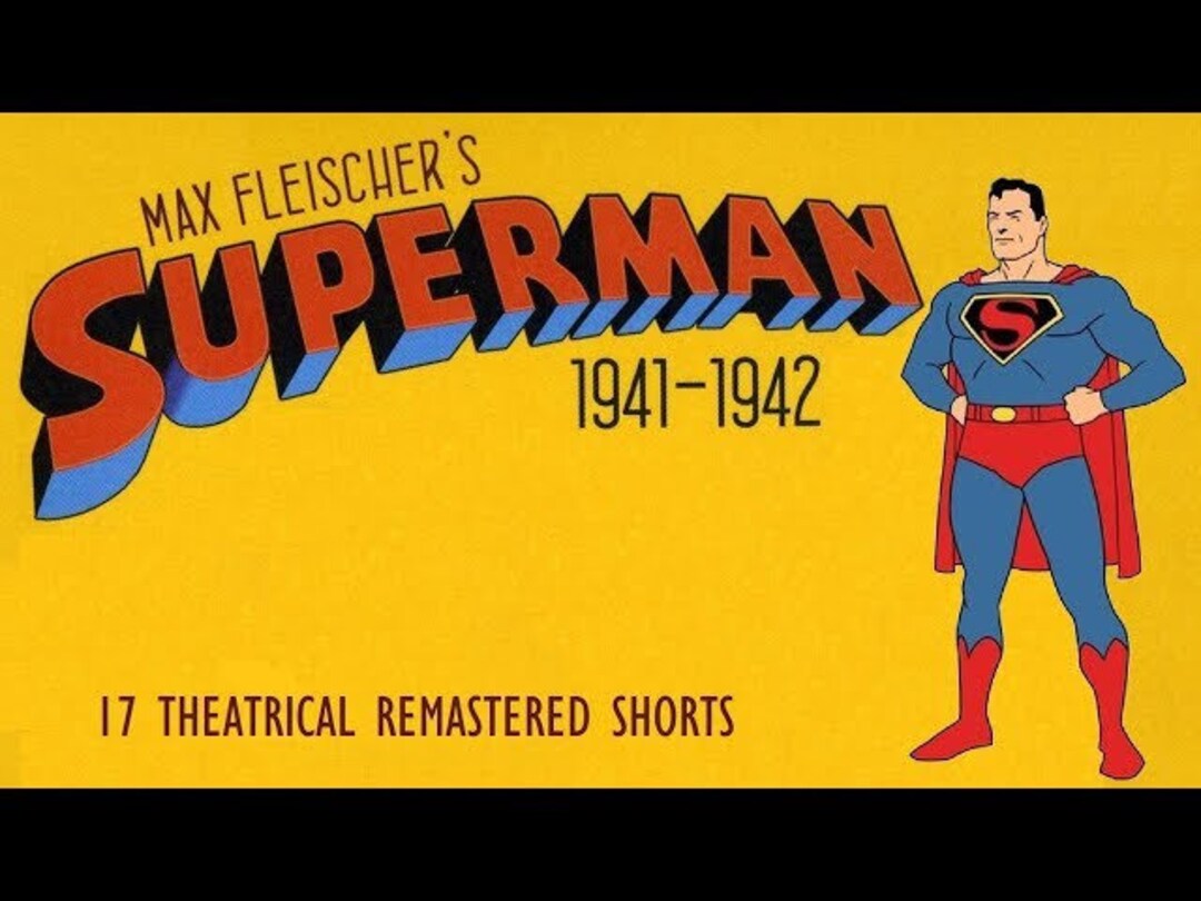 Max Fleischer's Superman 1941 1943 the Complete - Etsy