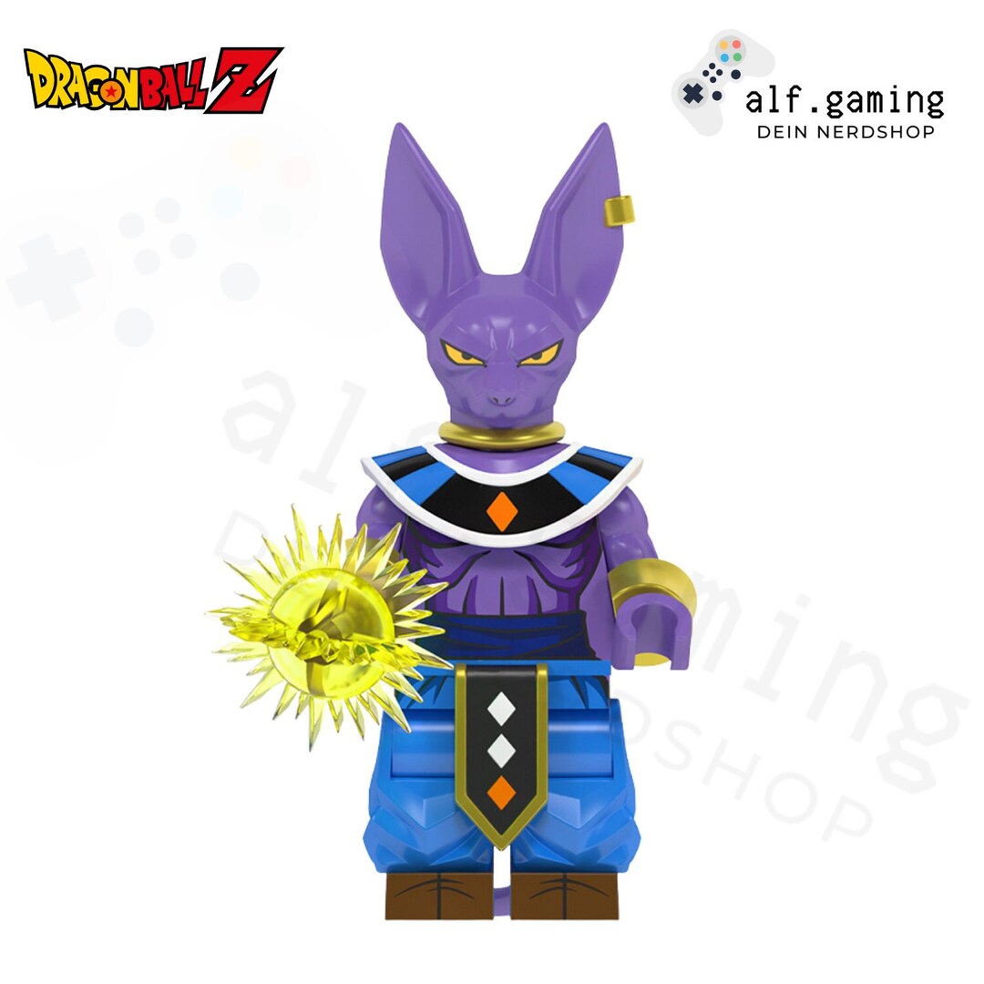 Beerus Figure Dragonball Z God Dragon Ball Super MOC Block Clamp ...