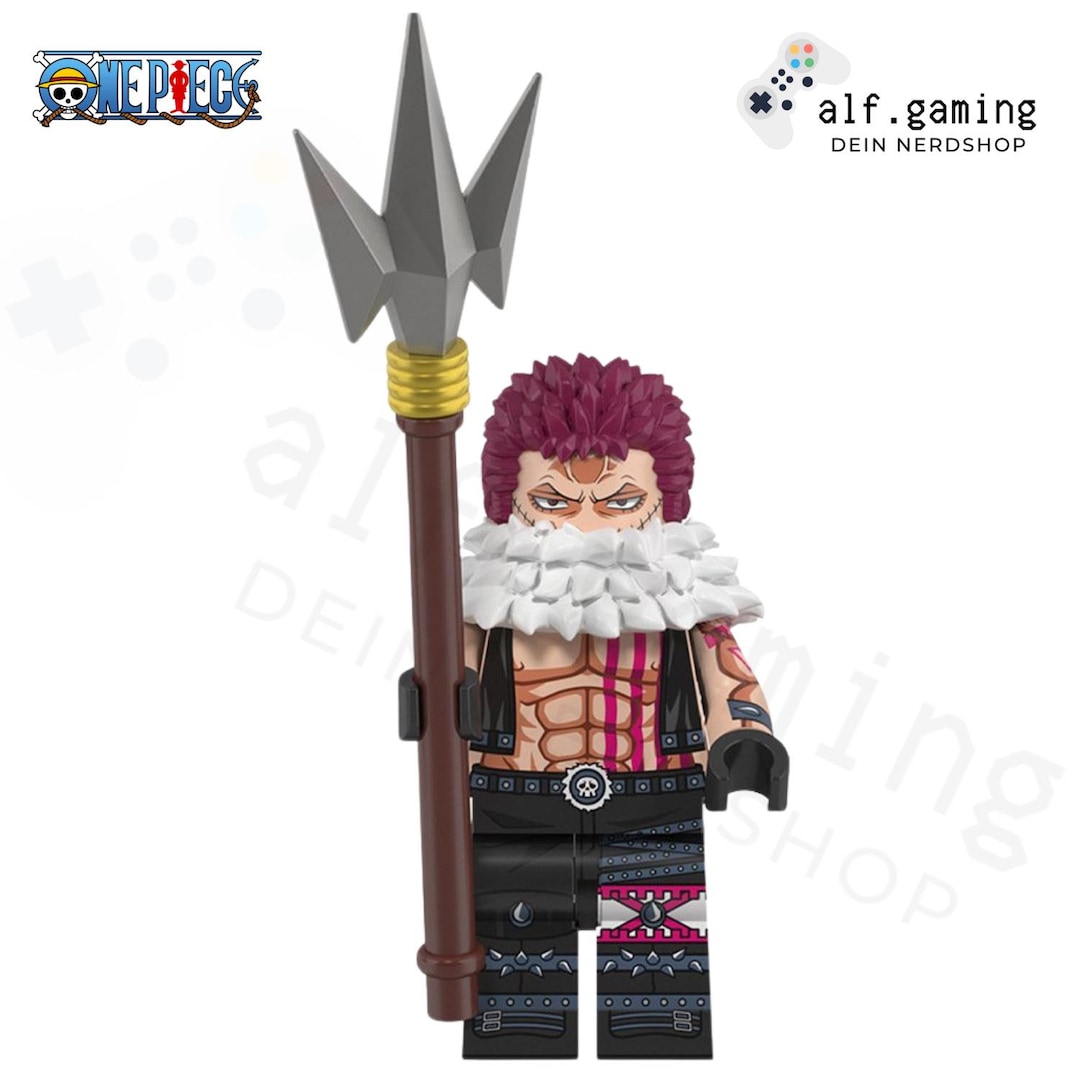 Charlotte Katakuri Mini Figure One Piece Anime MOC Block Brick Clamp ...