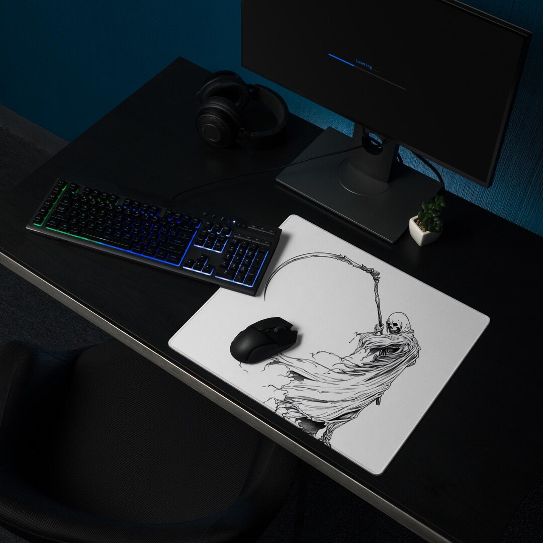 Grim Reaper Mouse Pad - Etsy