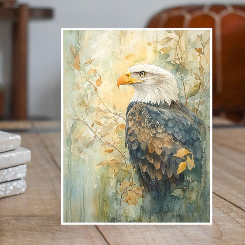 Bald Eagle Greeting Cards - Etsy