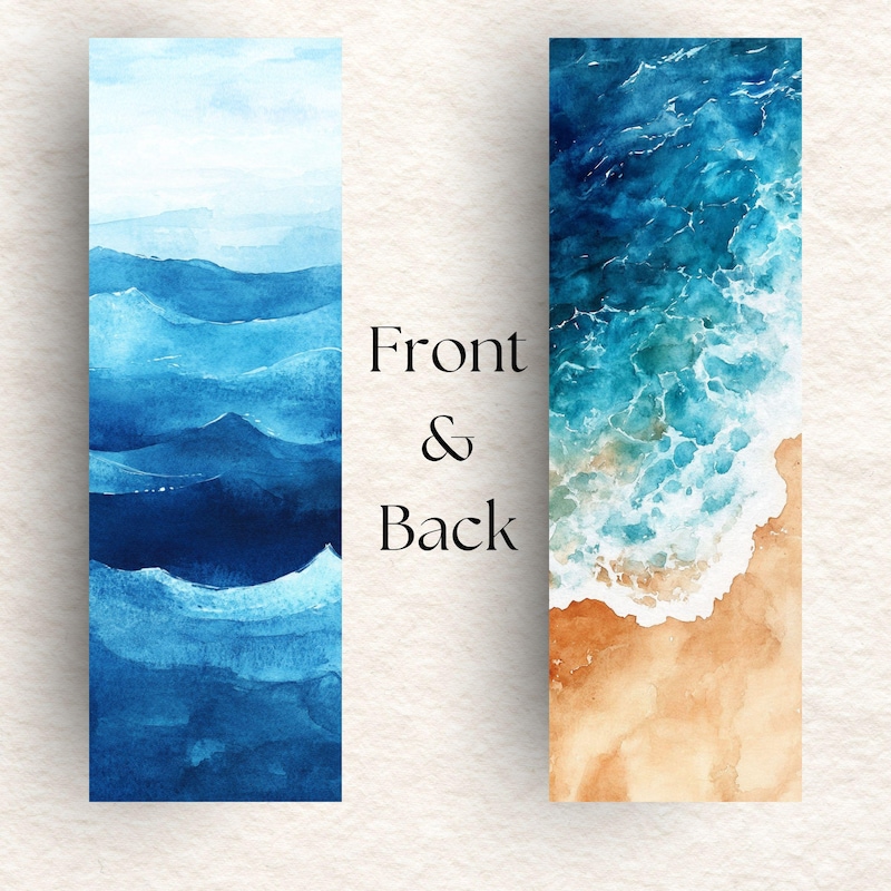 Sea Themed Book Marks - Etsy