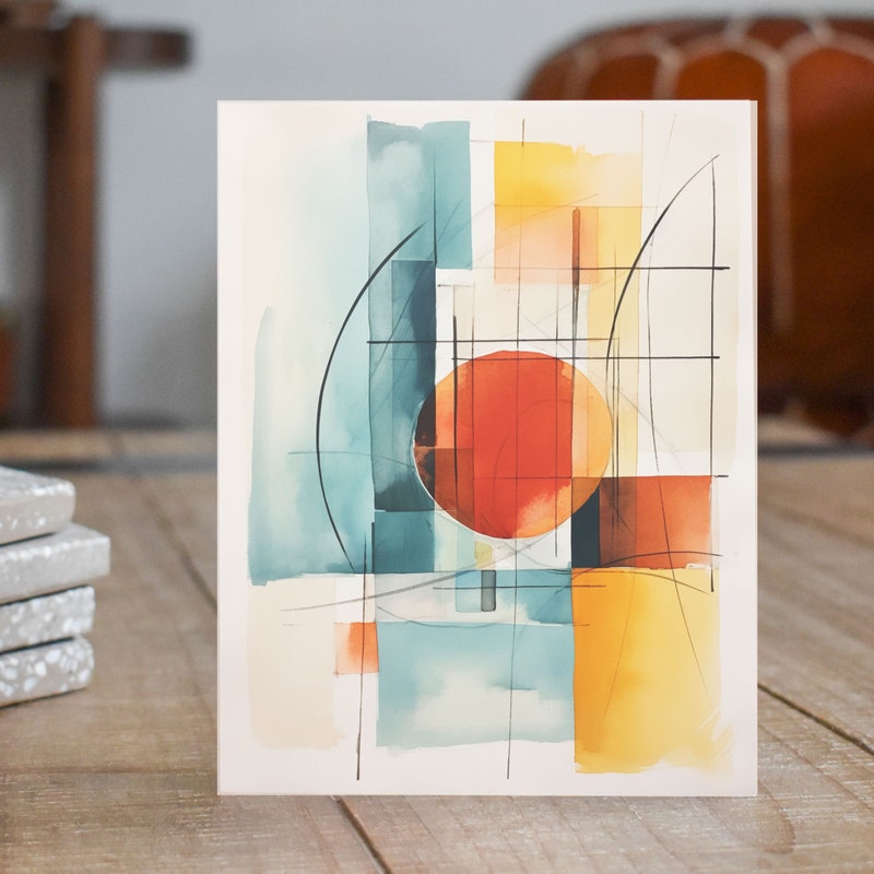 Abstract Greeting Cards - Etsy