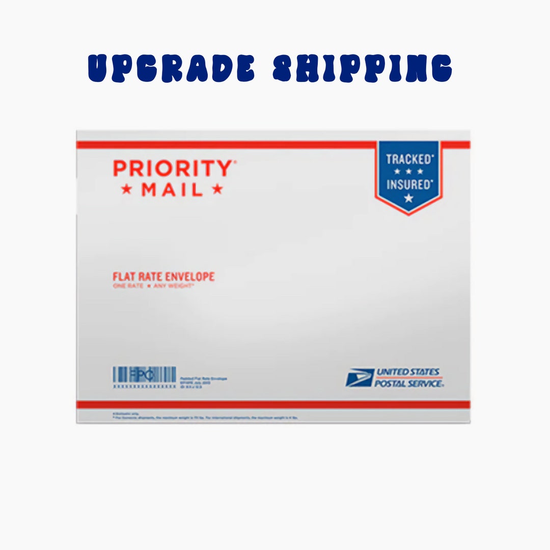 SHIPPING Upgrade to Priority Flat Rate - Etsy