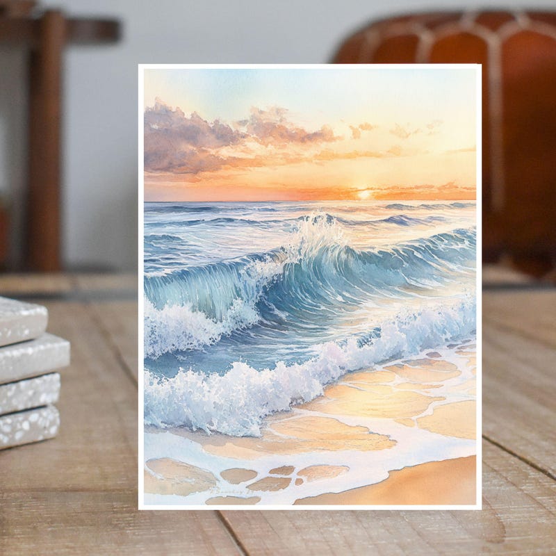 Ocean Greeting Cards - Etsy