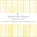 Watercolor Digital Paper Pack 12 Yellow Watercolour Texture Papers for ...