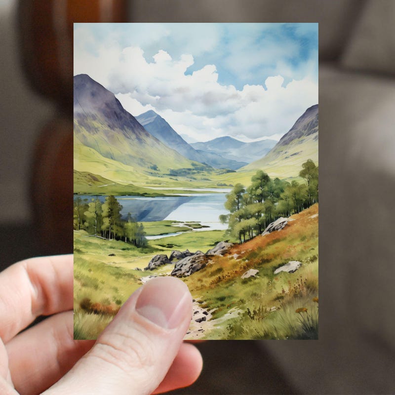 Scottish Highlands Decal - Etsy