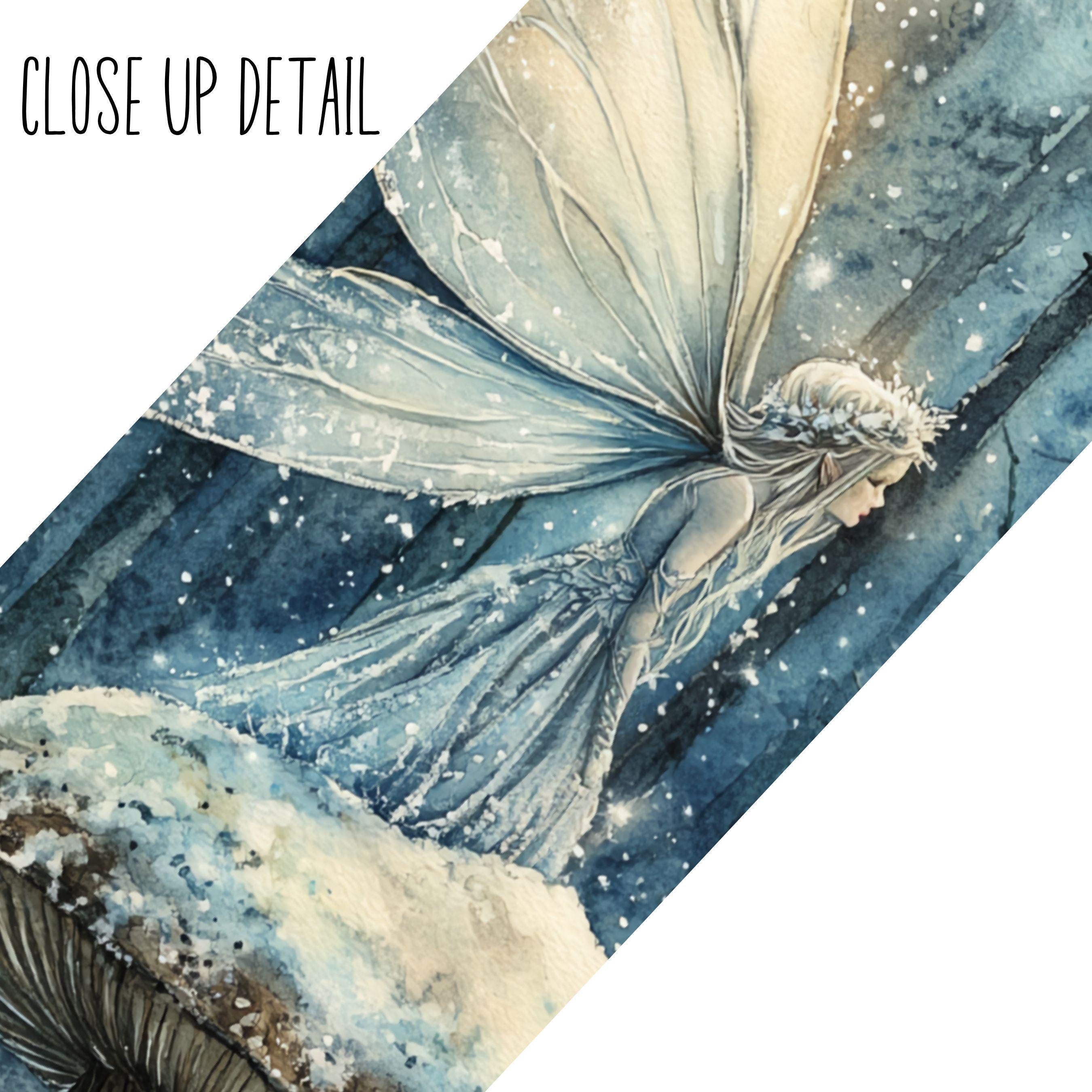 Frosted Glade Ice Fairy Bookmark, Book Lover Gift, Reading Accessory ...