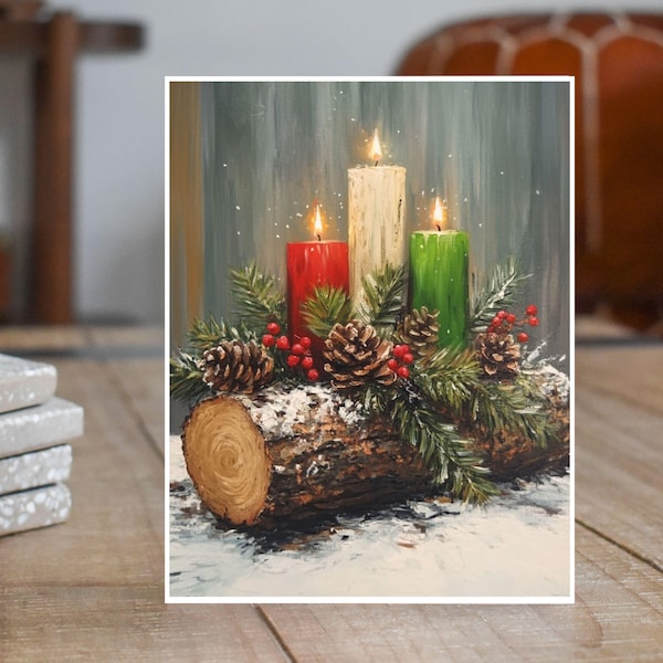 Rustic Holiday Cards - Etsy