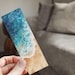Coastal Waters Blue Ocean Bookmark, Watercolor Sea Waves, Beach Lover's ...