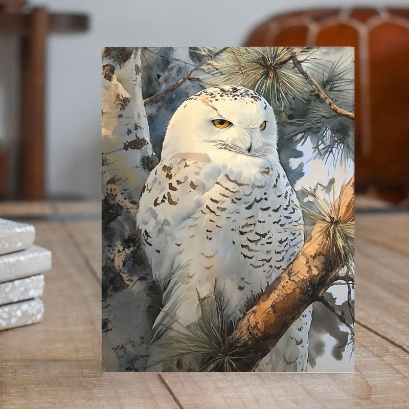 Owl Card - Etsy