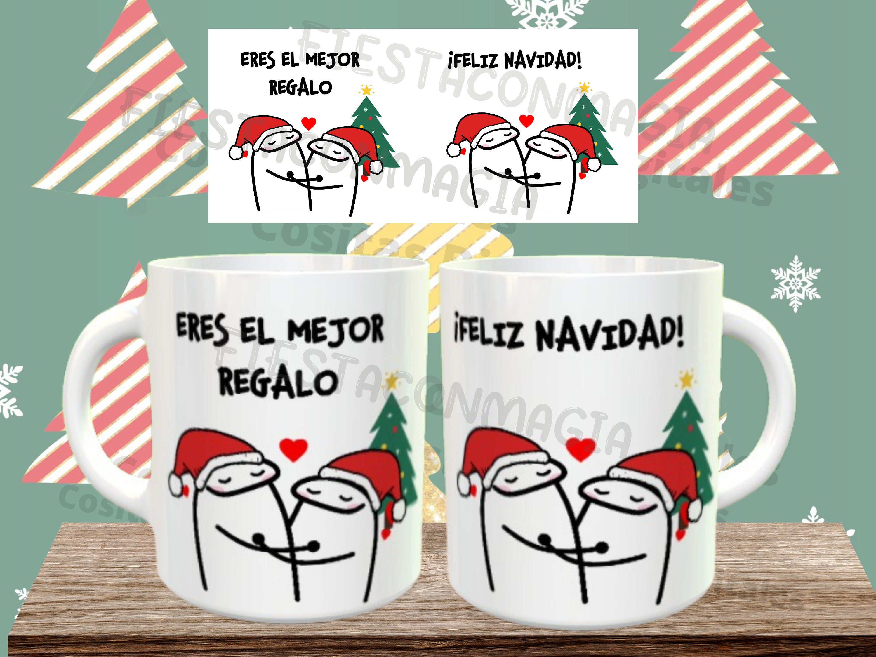 Flork 11 Plantillas Templates Navidad Merry Christmas - Etsy México