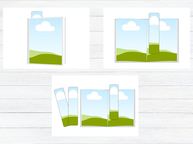 22 TEMPLATES MOCKUPS TEMPLATES Page Mark Book Mark Canva Digital ...
