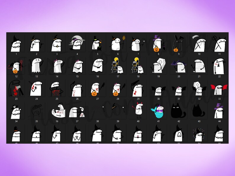 Mega Bundle Flork Deformito Florky Clipart Papers Fonts 1700 Files Meme ...