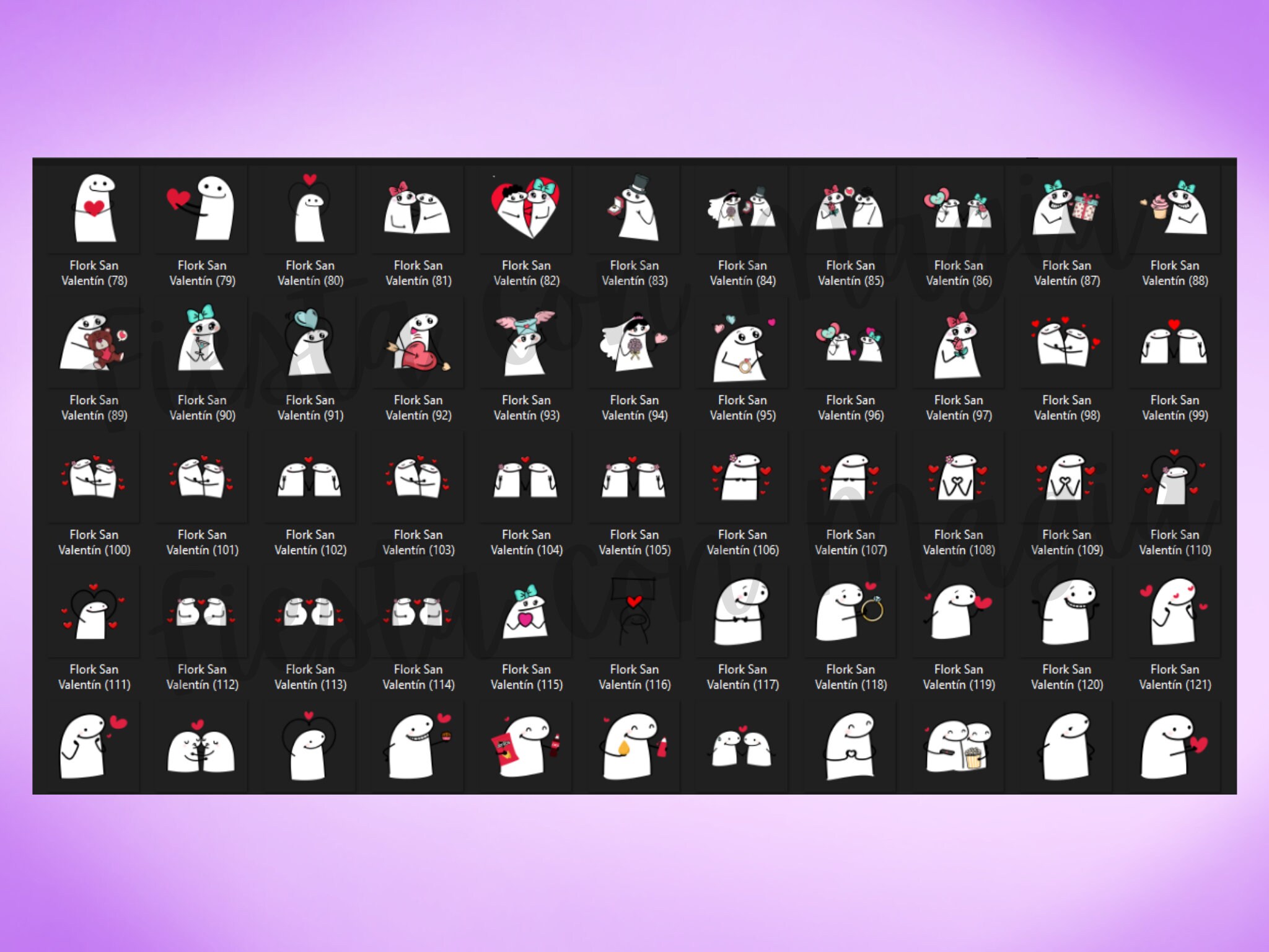 Mega Bundle Flork Deformito Florky Clipart Papeles Fonts 1700 - Etsy México