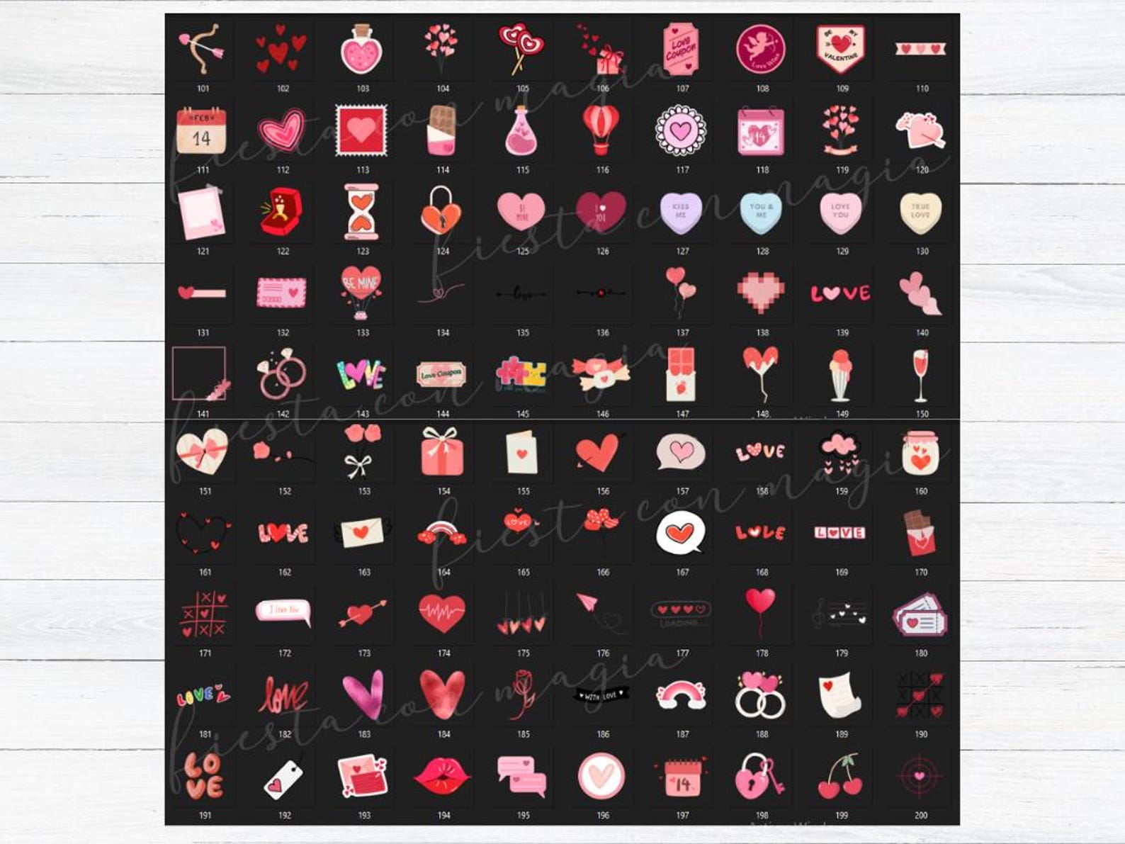 Bundle +700 San Valentín Valentines Day Amor Love February 14 Febrero ...