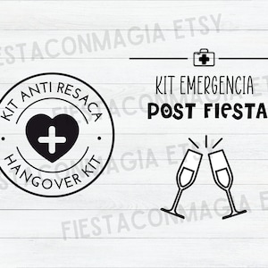 Resaca Hangover Vectores Cliparts Kit Anti Resaca Cruda Hangover Kits ...