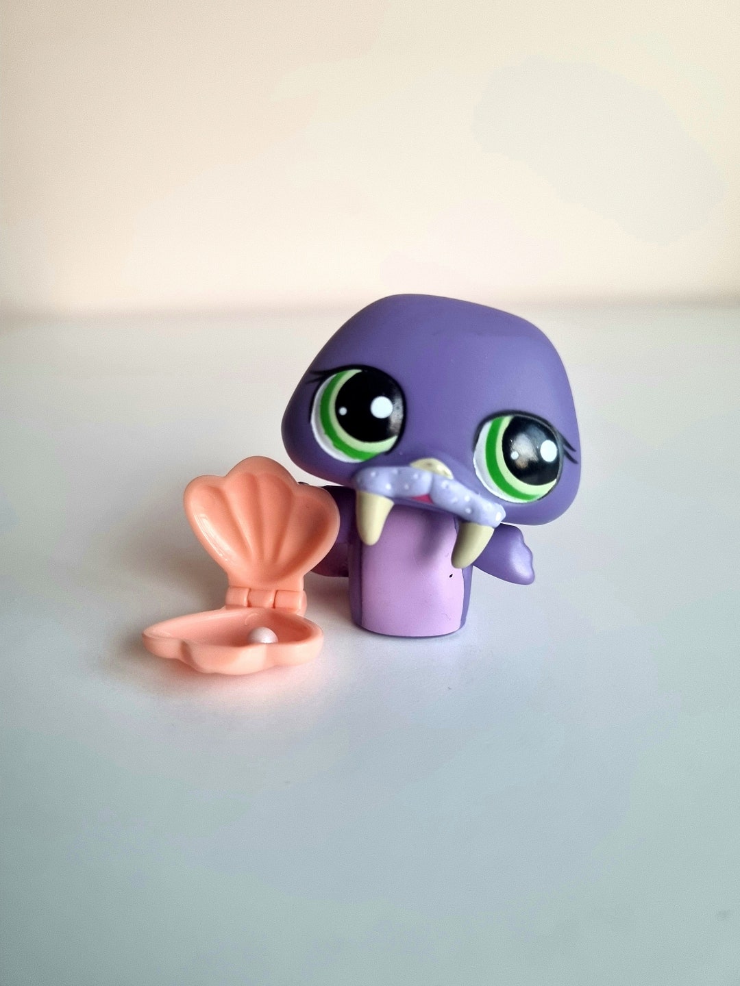 LPS Littlest Pet Shop SPECIAL EDITION Purple Walrus With Shell 1511 - Etsy