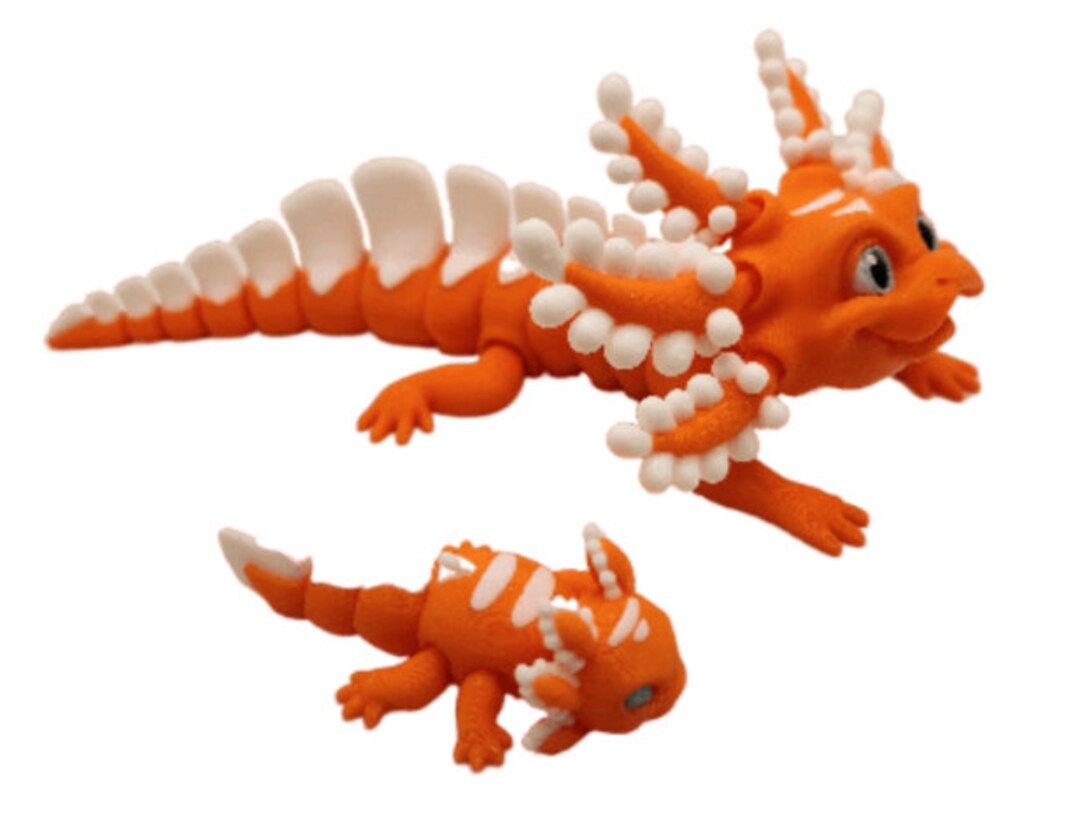 Axolotl Articulated Dandy Candy Fidget Toy - Etsy
