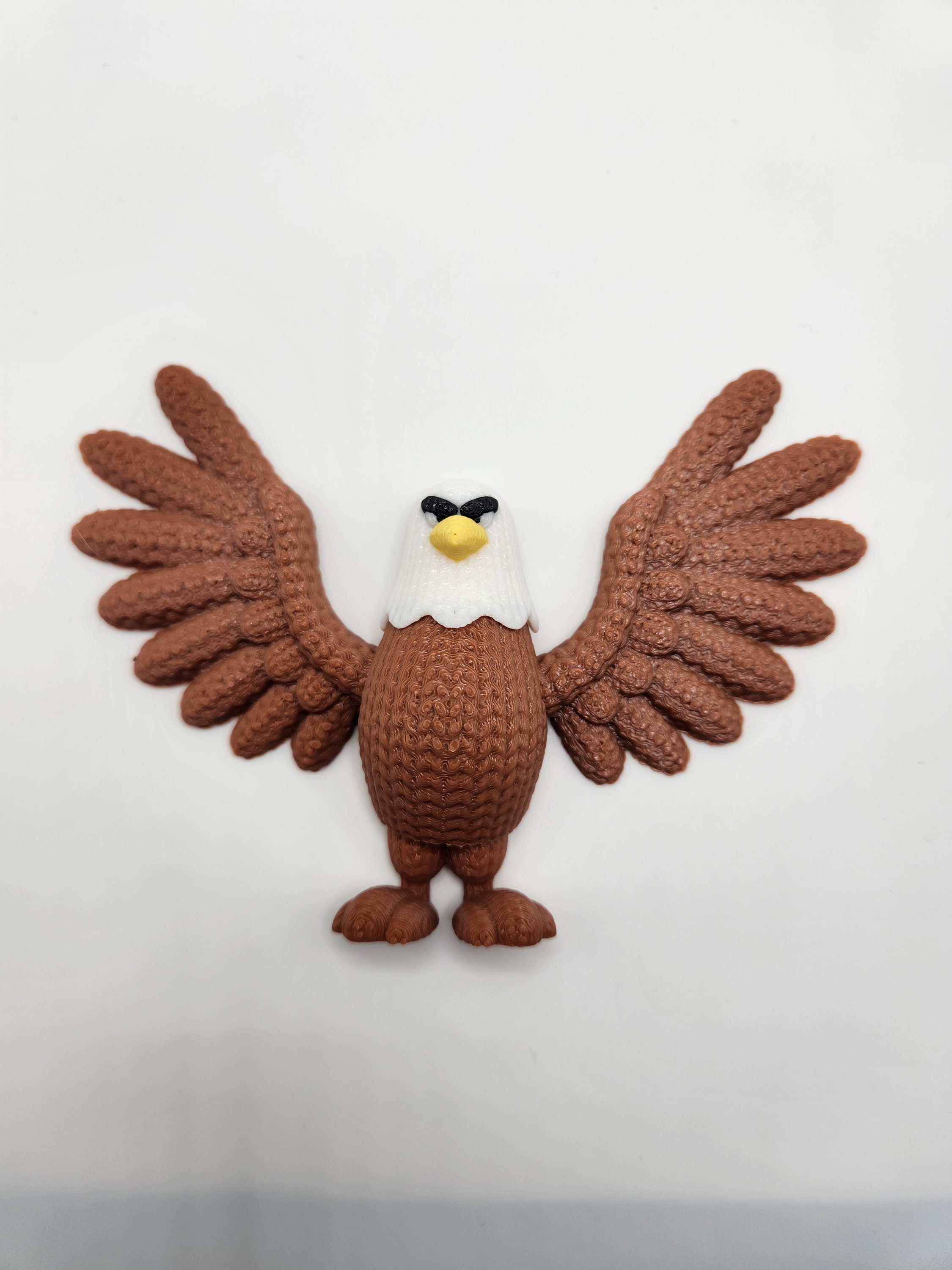 3D Printed Articulated Bald Eagle - Etsy