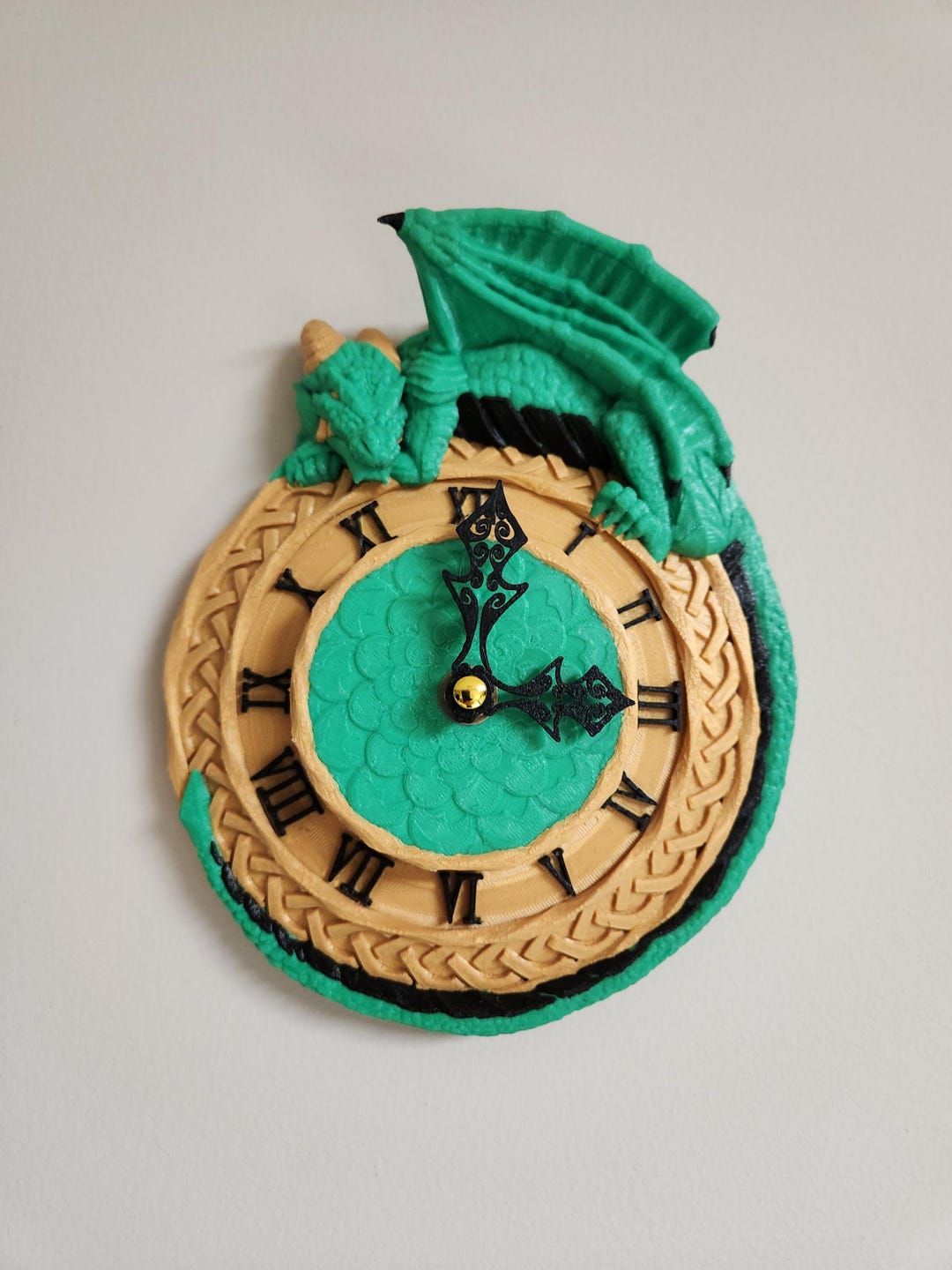 Dragon Wall Clock - Etsy