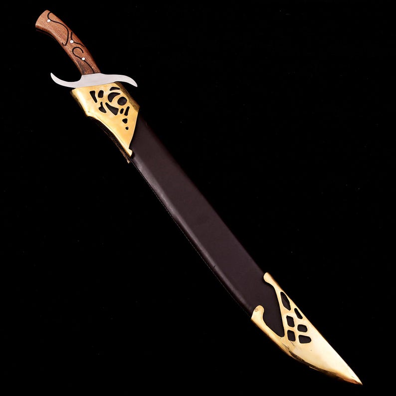Custom Sword Handmade Full Tang Sword Lord of Ring Sword Sword ...
