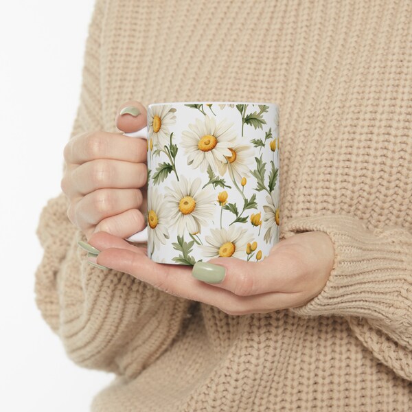 Daisy Mug - Etsy
