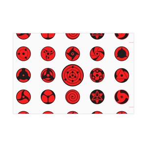 Gift Wrap Papers, Naruto Uchiha Sharingan Anime Design, Sasuke Itachi ...