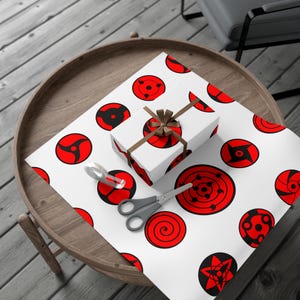 Gift Wrap Papers, Naruto Uchiha Sharingan Anime Design, Sasuke Itachi ...