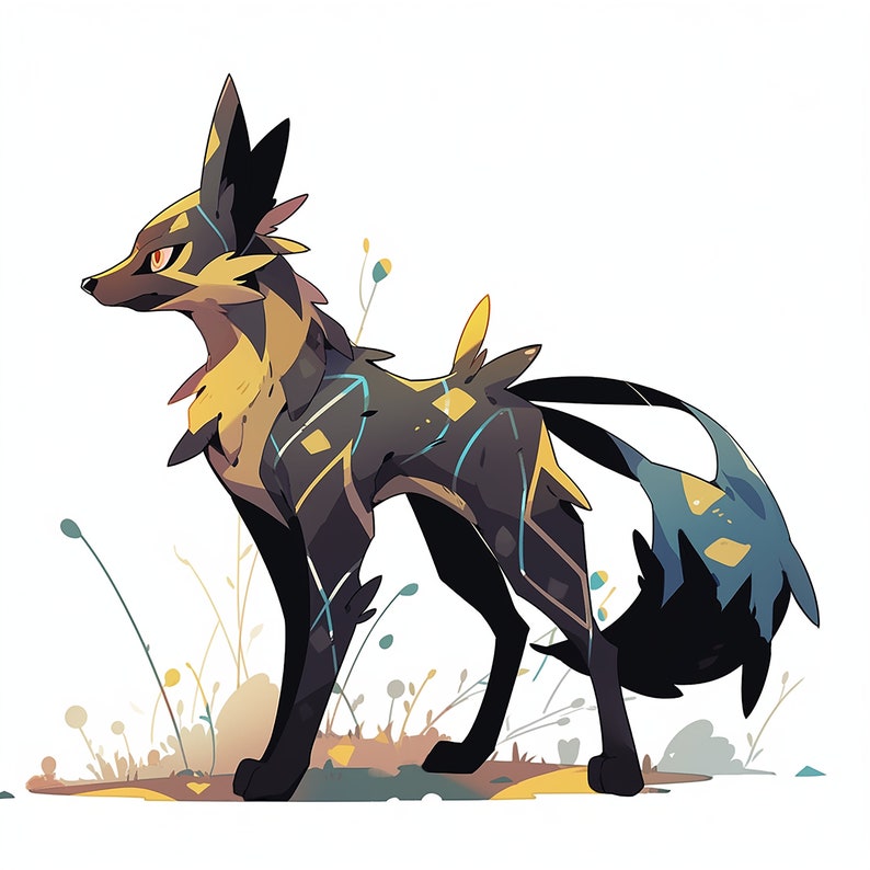 WOLF ORIGINAL CHARACTER Adoptable Limited One Time Adopt Digital ...