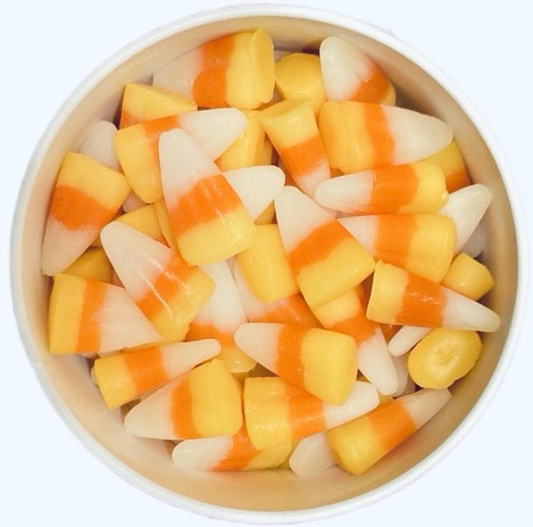 Candy Corn Soy Wax Melts: Sweet Vanilla Halloween Scent - Etsy