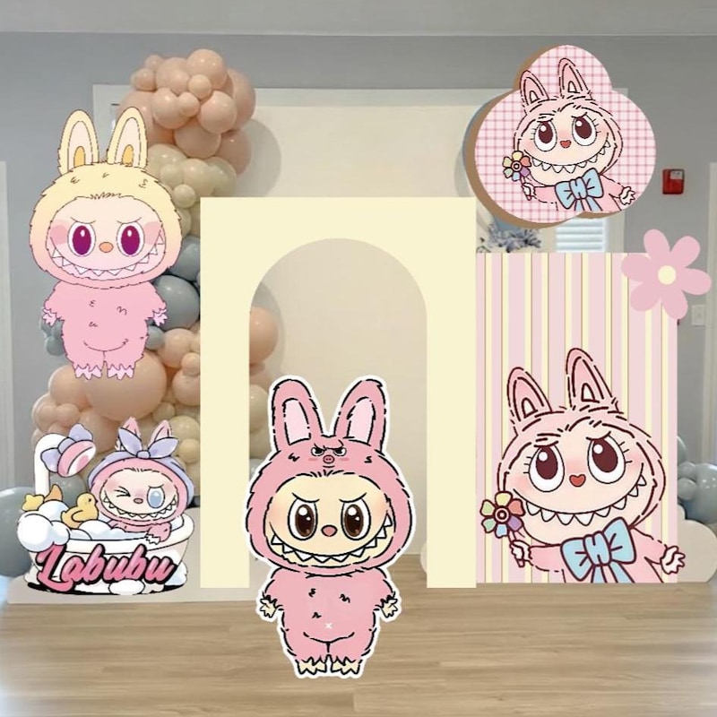 Labubu Birthday Decorations - Etsy